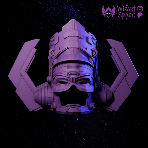 🪖 Galactus Helmet — The Devourer of Worlds・ 3D File for 3D printing・Cults