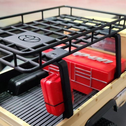 🚗 MN82 Roof rack,ladder and accessories・ STL File for 3D printing・Cults