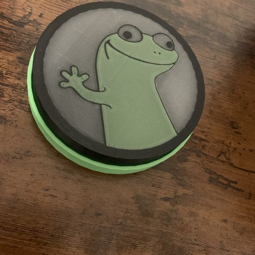 lizard button