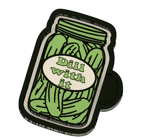 🎨 Dill with It stl・ STL File for 3D printing・Cults