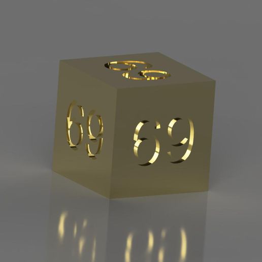 🟪 THE CUBE OF 69!・Free OBJ File for ・Cults