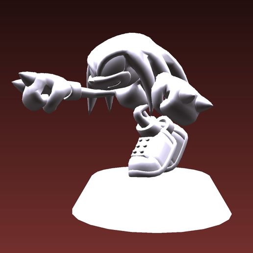 OBJ file Knuckles | with base 🔥💥🥊 ・3D printer model to download・Cults