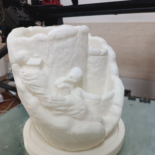 🪨 2 in 1 Rock Pot・ STL File for 3D printing・Cults