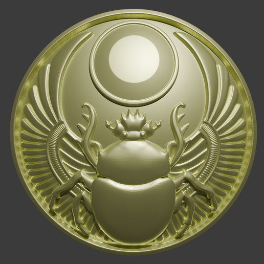 🇪🇬 Egypt shield for tabletop miniatures (32mm scale)・Free STL File for ...