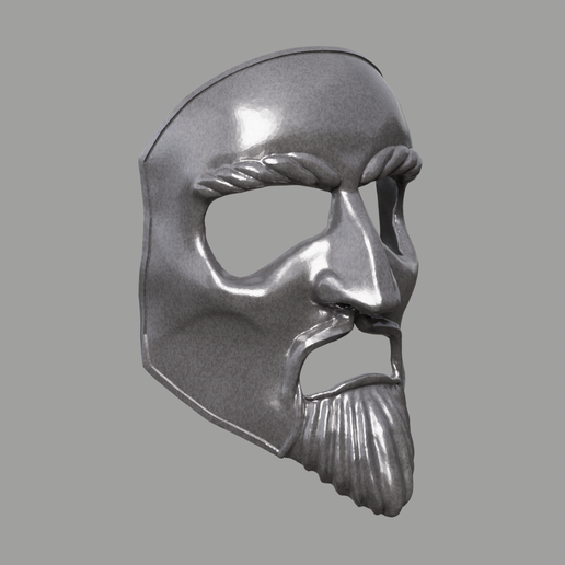 🤴 Telmarine Mask - Narnia・ STL File for 3D printing・Cults
