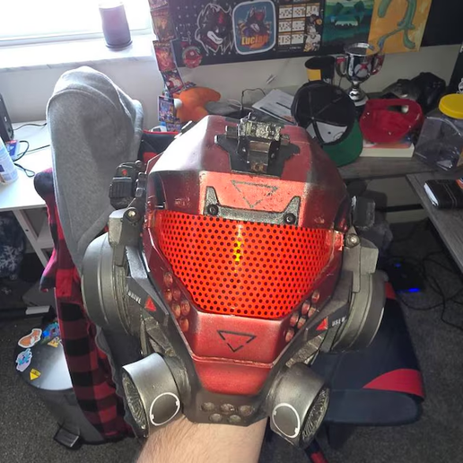 3D printable Printable TitanFall Helmet・Cults