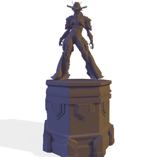 STL file Warframe - Mesa Prime (2 bases) 👤 ・3D print design to download ...