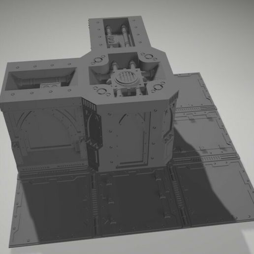 🎲 Zone Mortalis ready-to-print tiles・Free STL File for 3D printing・Cults