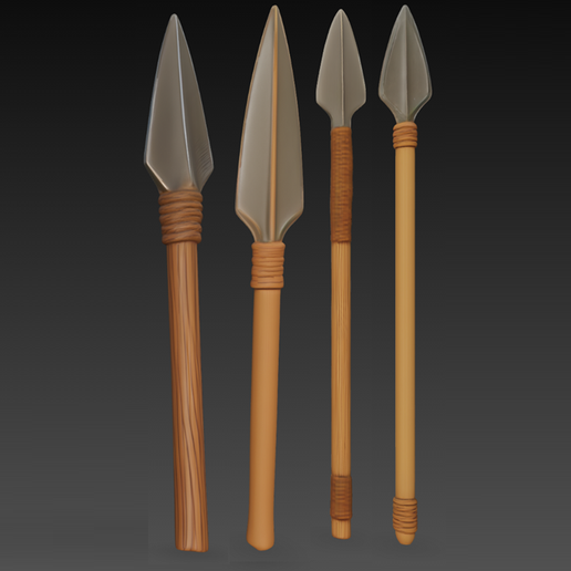 paleolithic spear head