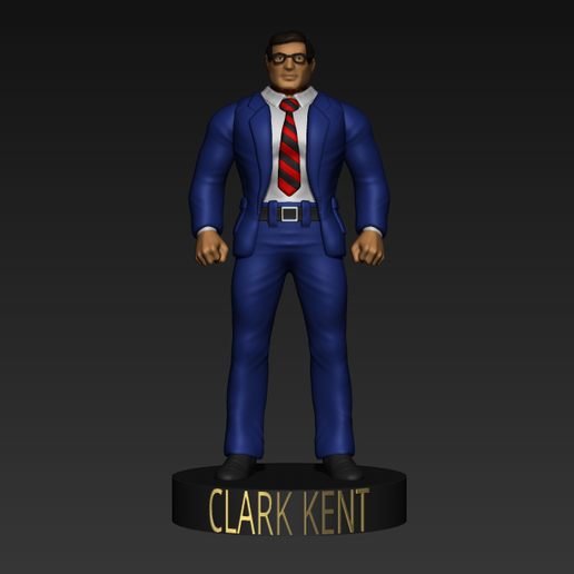 3D file CLARK KENT SUPER POWERS 👾 ・Template to download and 3D print・Cults