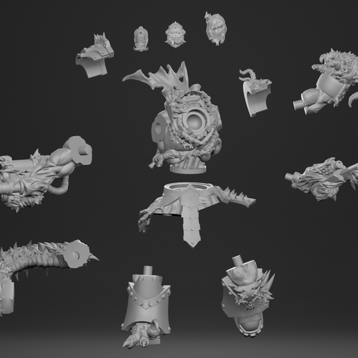 🎲 Chaos Obliterator・Free 3D File for 3D printing・Cults