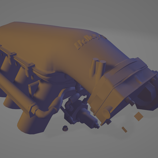 🚗 LSX 454 engine Chevy・ STL File for 3D printing・Cults
