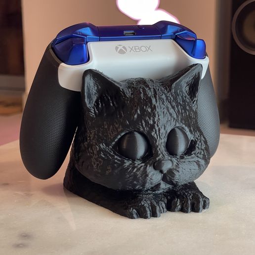 3D printing Cat Controller Holder • made with Elegoo Neptune 4・Cults