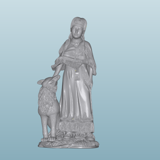 🤠 INDIAN W44 Native American Figures・ 3D File for 3D printing・Cults