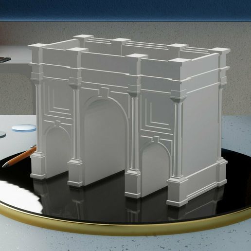 🇮🇹 Roman Arch - Architecture - Monuments・ STL File for 3D printing・Cults