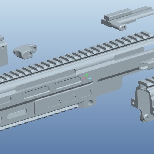 🔫 Airsoft Hi-Capa Heavy Carbine Kit・ STL File for 3D printing・Cults