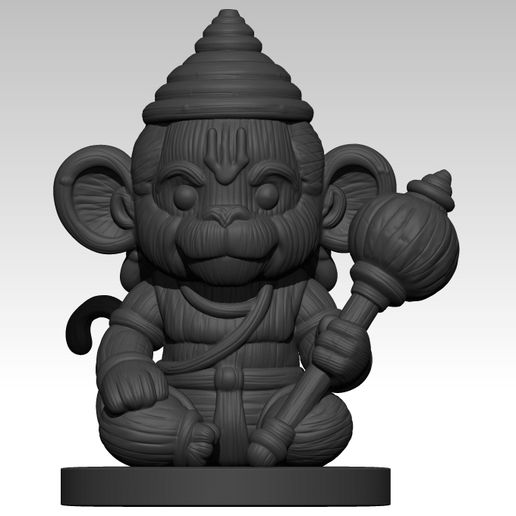 👶 Hanuman jii (baby)・ STL File for 3D printing・Cults