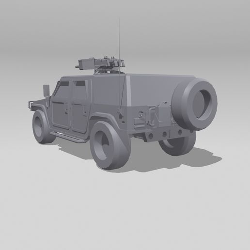 STL file HMMWV M998 👾 ・3D printing design to download・Cults