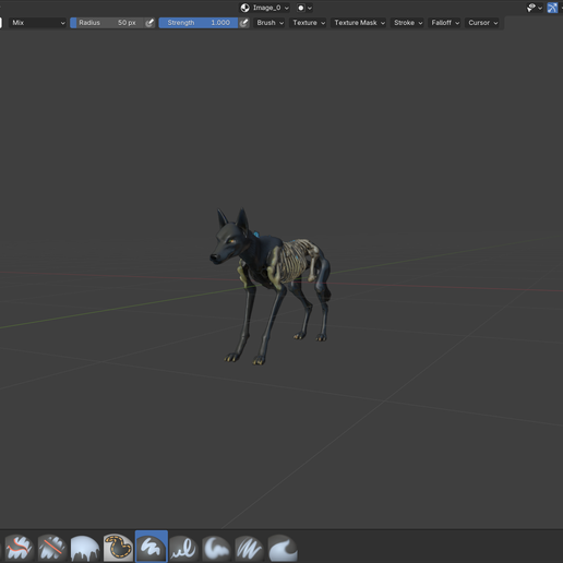 🐺 fantasy wolf・free STL file for 3D printing・Cults
