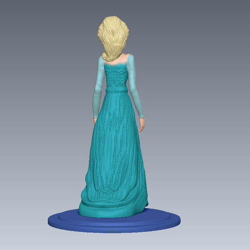 🎬 frozen cute pose from frozen and elsa cartoon movie・ OBJ File for 3D ...
