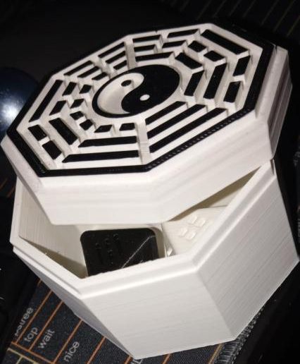 ☯️ Ying Yang Box・Free STL File for 3D printing・Cults