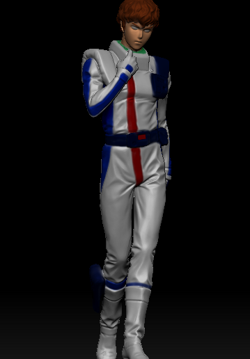 🤖 0093 Amuro Ray GUNDAM PILOT GUNPLA ANIME 3D PRINT・ 3D File for 3D ...