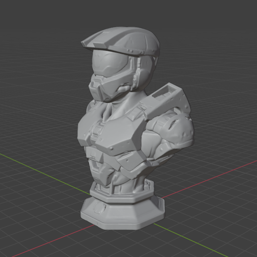 👤 Master Chief - Bust for 3D Printing | Master Chief | STL Collectible ...