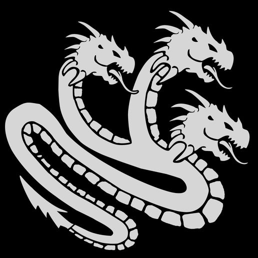 🎲 Hi res Hydra for sneaky boys・Free 3D File for 3D printing・Cults
