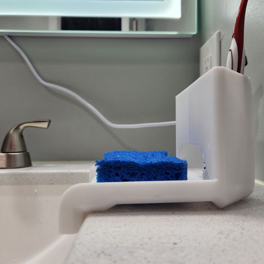 🧽 Super Functional Sink Caddy・Free STL File for 3D printing・Cults