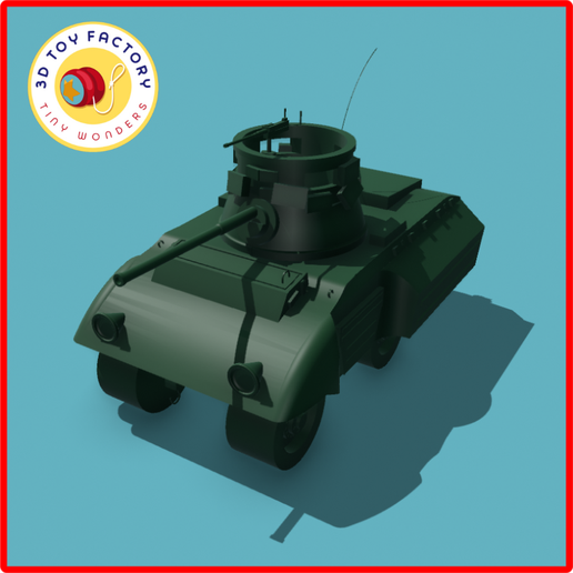 Archivo STL Toy Tank Prop 🪖 ・Diseño de impresión en 3D para descargar・Cults