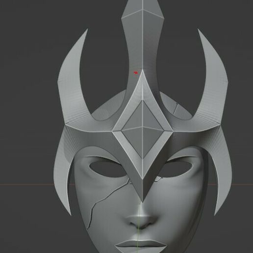 👸 Sylvanas Queen of banshee mask・ STL File for ・Cults