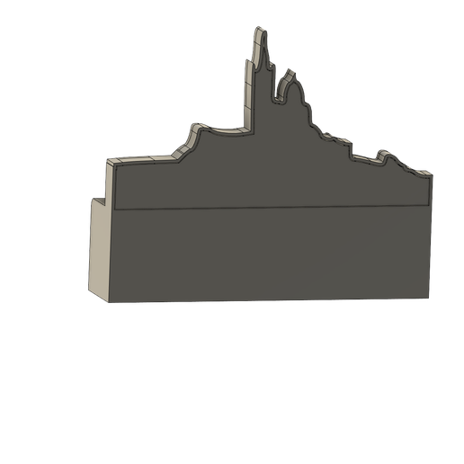 Download STL file Olympique de Marseille LED lamp • 3D printable design ・ Cults