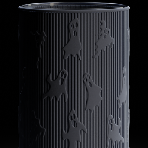 👻 Ghost vase・Free STL File for 3D printing・Cults