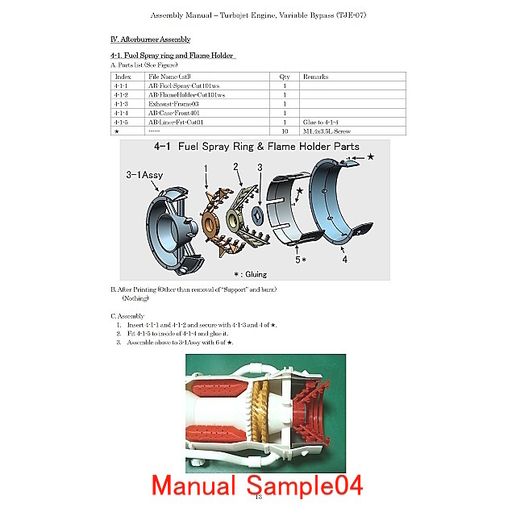 ️ Turbo Ramjet Engine, Mach 3+ - Jet Engine (Only)・ STL File for 3D ...