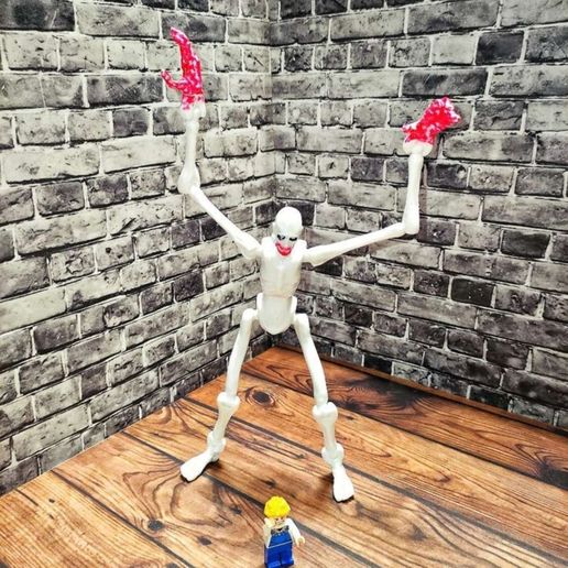 Archivo OBJ SCP - 096 modesto, tímido, Trevor Henderson, The SCP ...