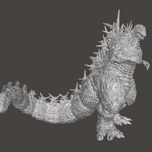GODZILLA MINUS ONE KAIJU MONSTER MINIATURE GAMES RPG DND・ STL File for ...