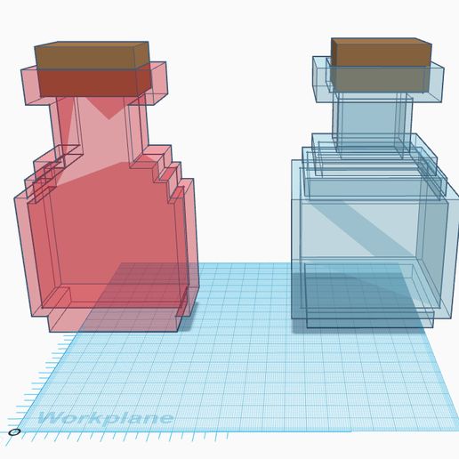 🧪 Usable Minecraft Potion・Free STL File for ・Cults
