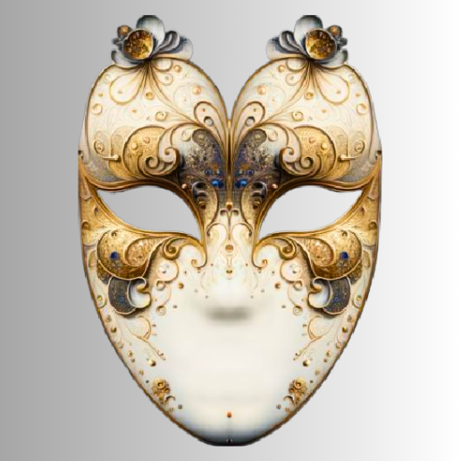 🎨 Ornate masquerade mask, floral patterns and elaborate details・ STL ...