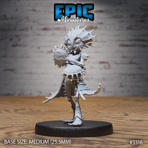 🎲 Flytrap Dryad ‧ DnD Miniature ‧ Tabletop Miniatures ‧ Gaming Monster ...