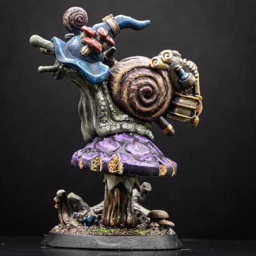 STL file Snail Wizard 🐌 ・3D print model to download・Cults