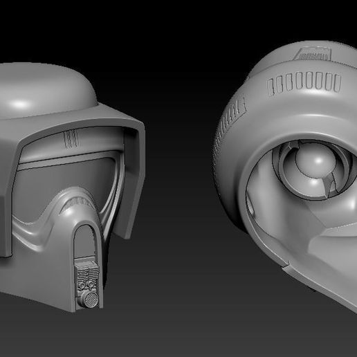 👾 Scout Trooper One6 Scale Custom STL Files 3D print model・ STL File ...