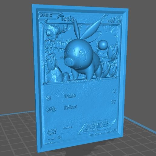 🐉 0498 Tepig Pokemon Pop Up Card (Fanart)・Free STL File for 3D printing ...