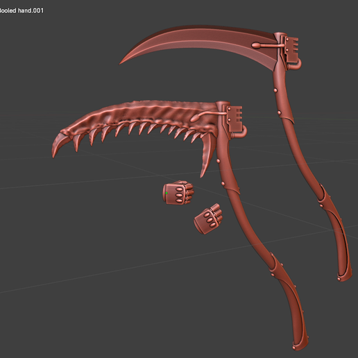 bone scythes