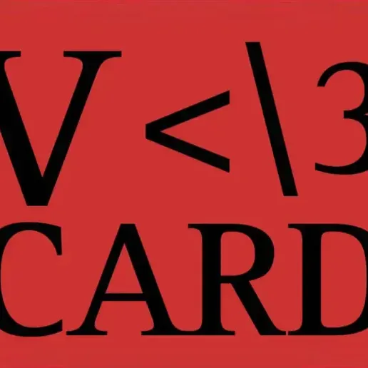 Free 3D file V Card 🎁 ・3D print design to download・Cults