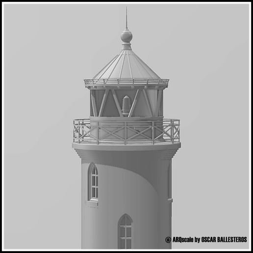 🏠 NORDBORG FYR - LIGHTHOUSE & DWELLING - N (1/160) SCALE MODEL LANDMARK ...