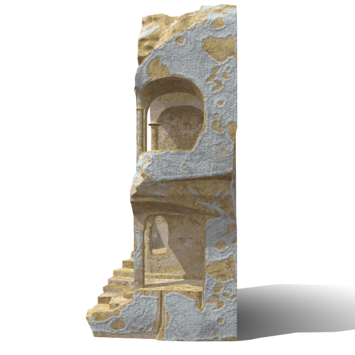 🏰 Stone Monument Block・Free STL File for 3D printing・Cults