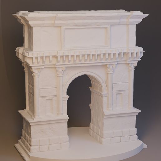 🏗️ Arch of Titus for aquariums・ STL File for 3D printing・Cults
