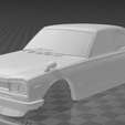 🚗 NISSAN SKYLINE 1:28 MINI Z 94MM・Free STL File for ・Cults