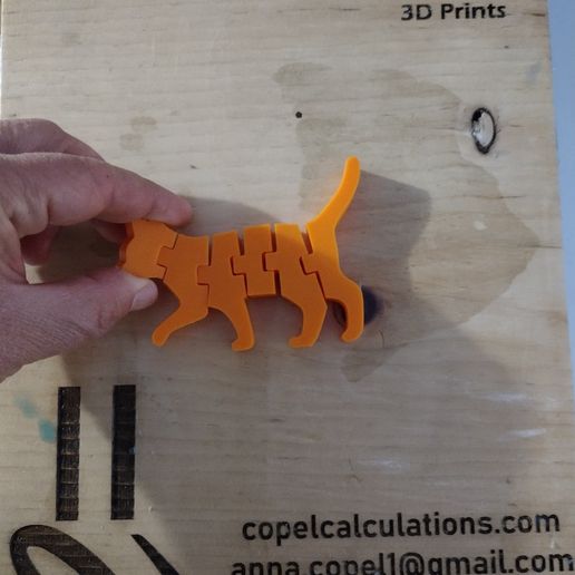 🚶 Flexi Walking Cat STL・ STL File for 3D printing・Cults