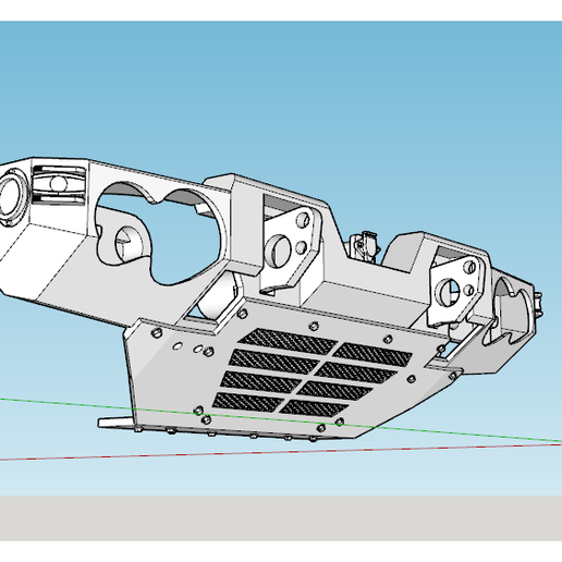 🇺🇦 1/35 M142 HIMARS corrected bumper for Trumpeter kit・ STL File for 3D ...